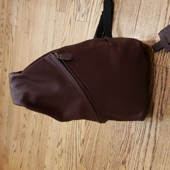 Boulder Ridge | Bags | Boulder Ridge Full Grain Cowhide Sling Bag ...